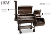 1975 Offset Smoker from Workhorse Pits – Over the Fire BBQ Supply