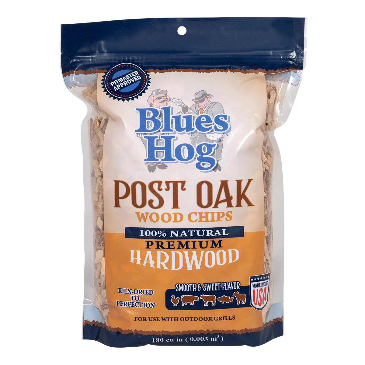 Blues Hog Post Oak Wood Chips – Over the Fire BBQ Supply