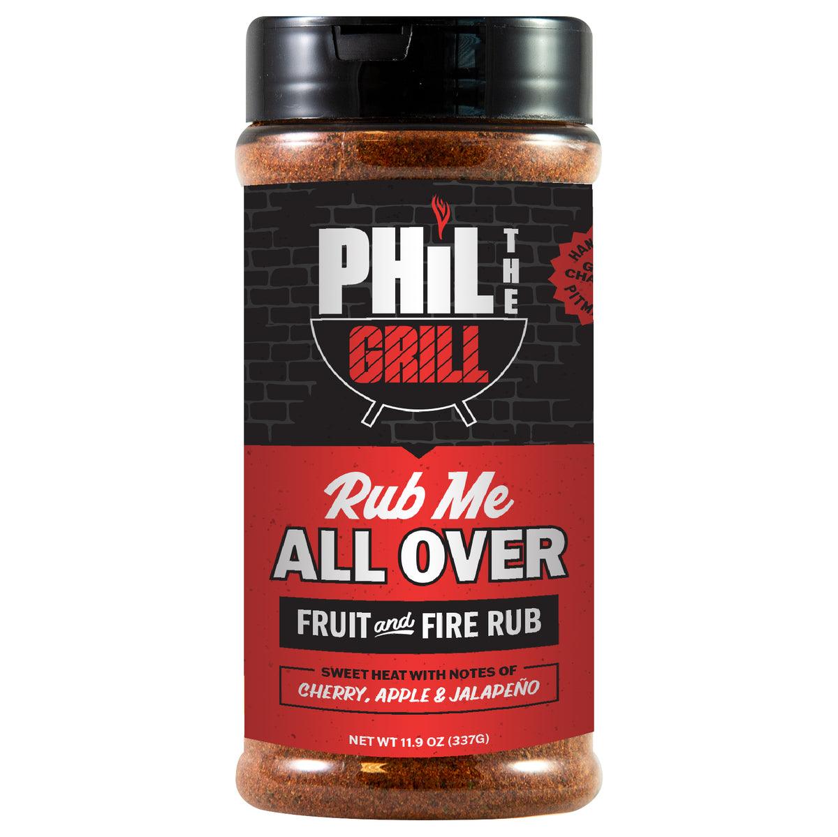 Phil the Grill Fruit and Fire Rub – Over the Fire BBQ Supply