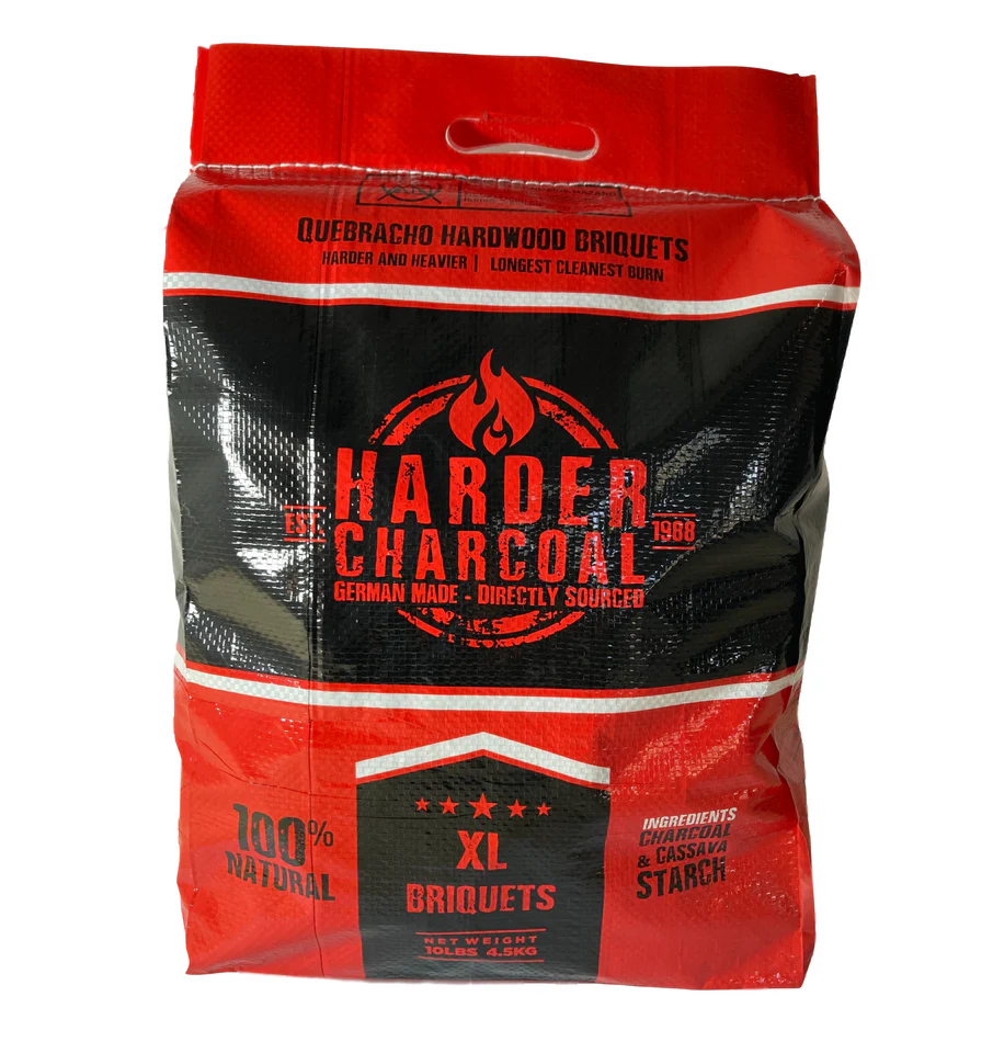 Harder Charcoal XL Briquettes - 10lb bag – Over the Fire BBQ Supply