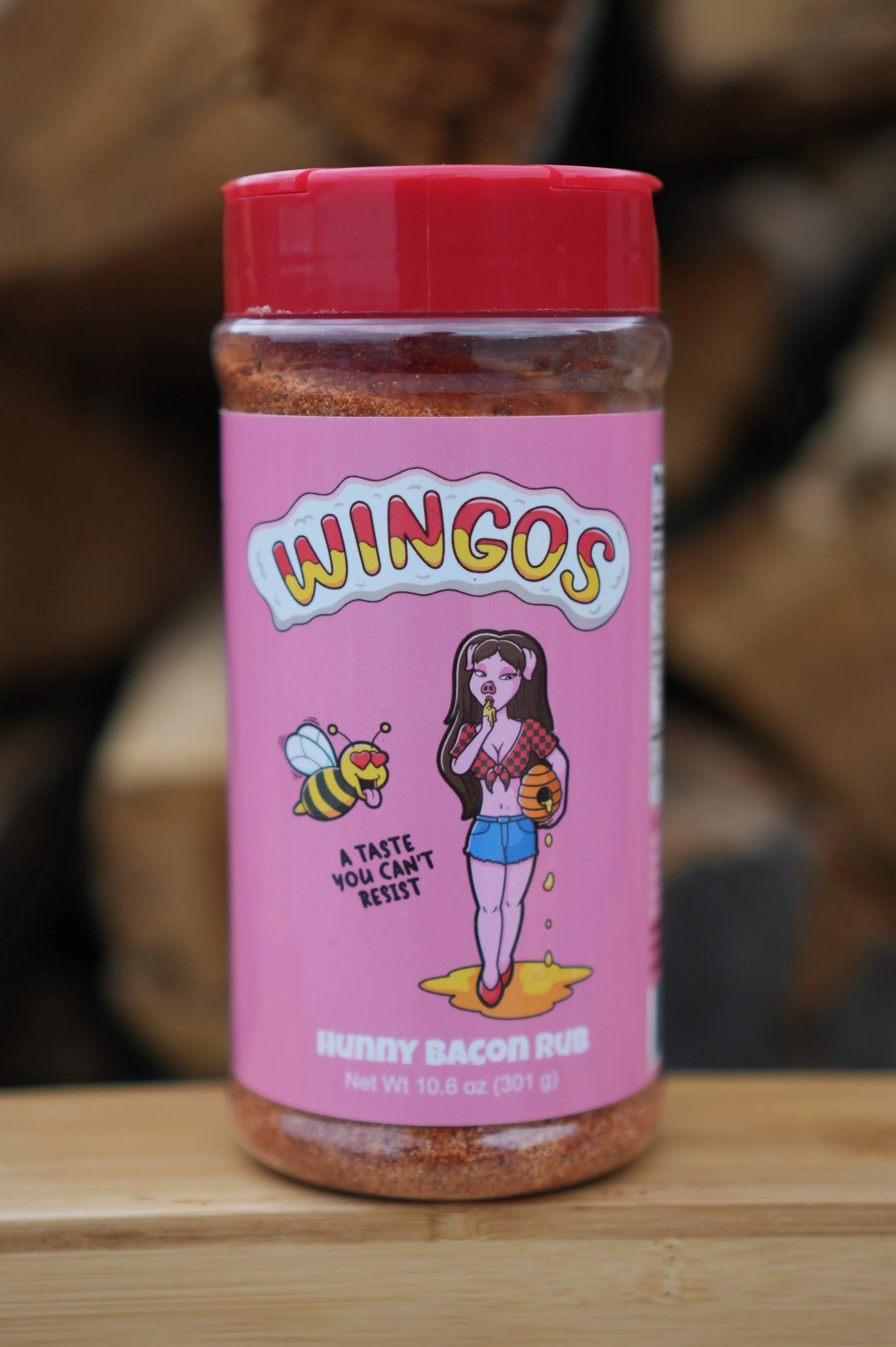 Wingos Hunny Bacon Rub – Over the Fire BBQ Supply