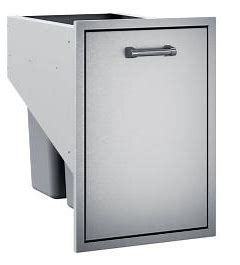 Delta Heat 18" Tall Double Bin Trash – Over the Fire BBQ Supply